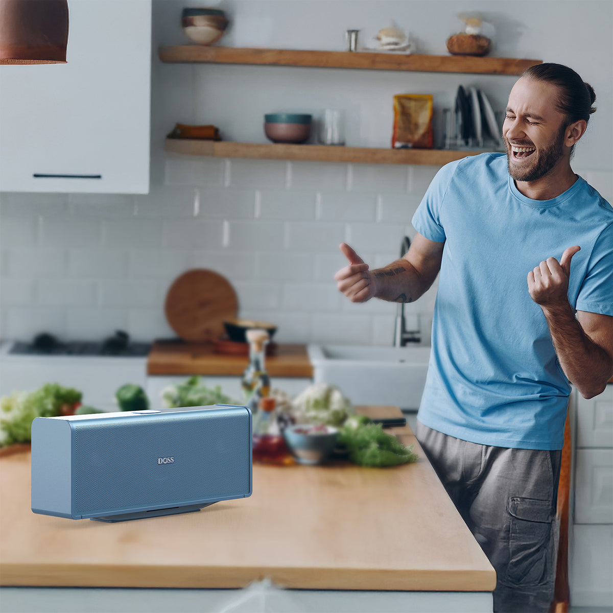 Wireless Surround Sound System - by DOSS Audio